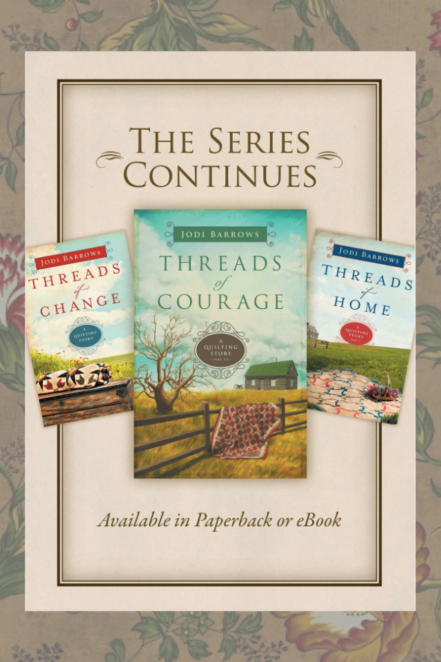 "Threads" Series Novels – Square in a Square Quilting